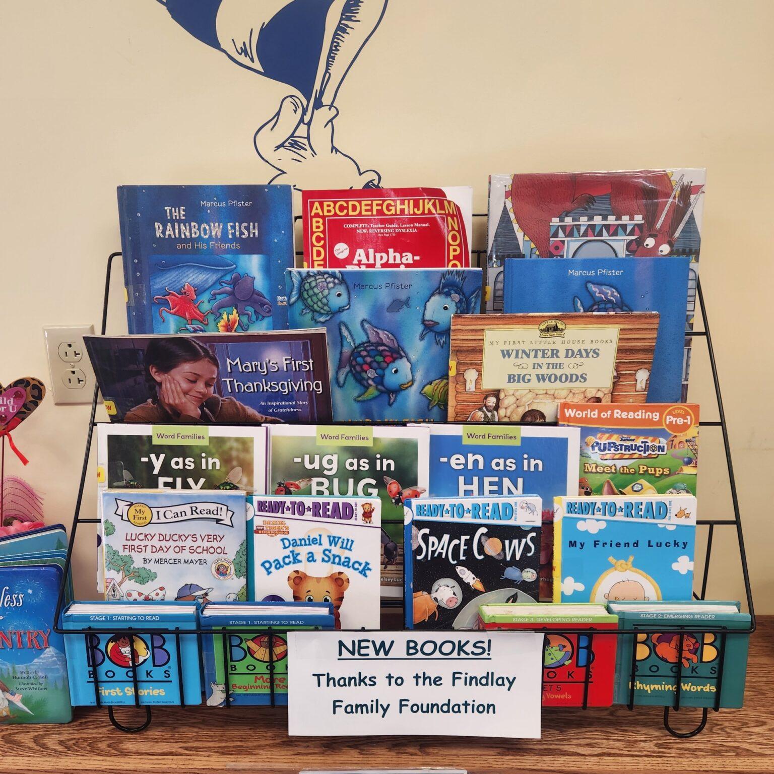Donation Received from Findlay Family Foundation – Wide Awake Club Library